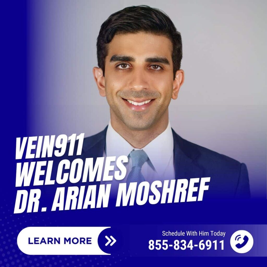 Welcome Dr. Brian Pink and Dr. Arian Moshref - Vein911